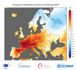 Hitzewellen in Europa (Bilder) – Klimawandel